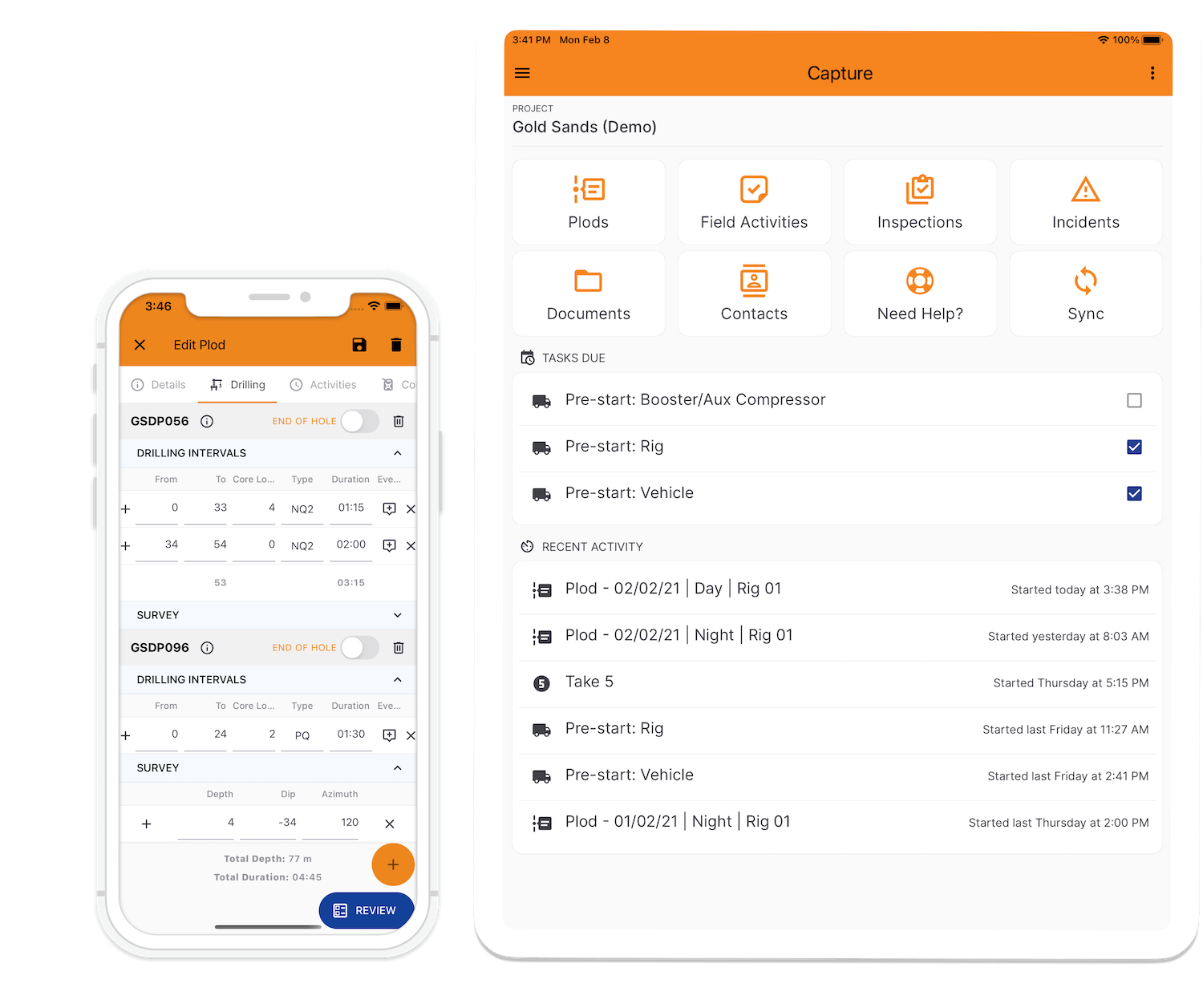 CorePlan Drilling Hub | Drilling Revenue Management Platform for Drilling Contractors